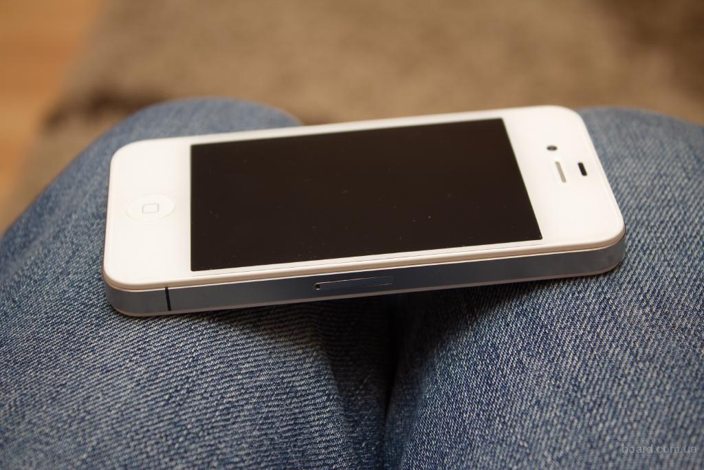 Apple Iphone 4 White 16Gb. Gevey Blue Unlock. - продам. Ціна 4 000 ...